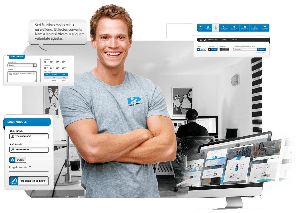 DesignsTouch is an award-winning, full-service digital marketing agency.